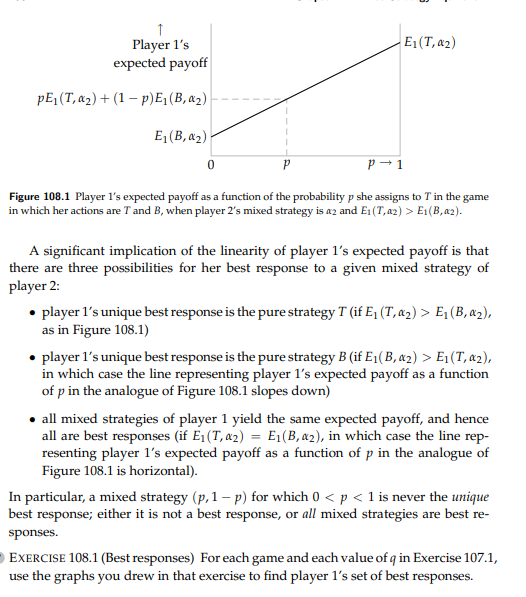 Solved 1 Player l's expected payoff E (T, Q2) pE (T,&2) + (1 | Chegg.com