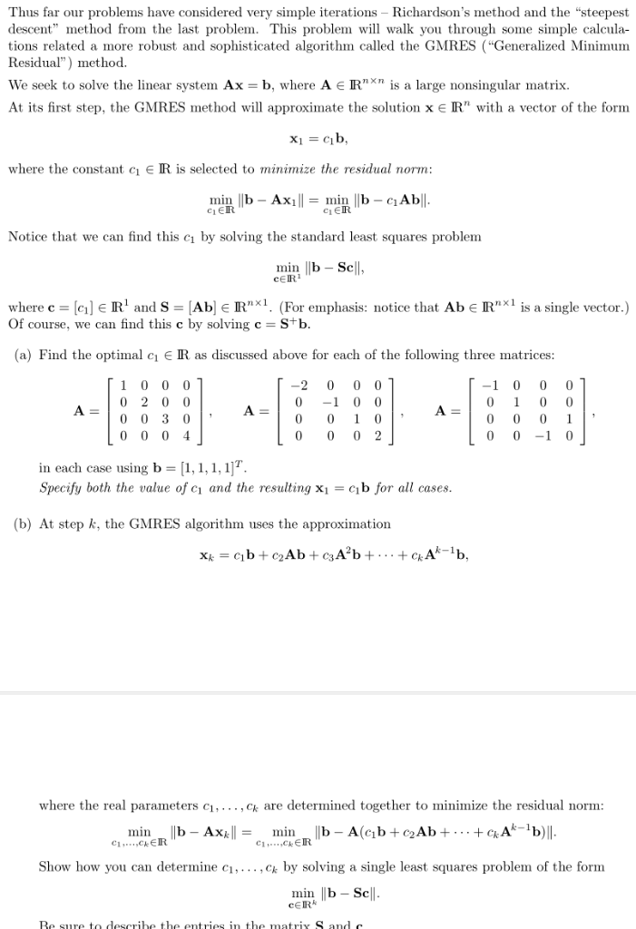 Thus far our problems have considered very simple | Chegg.com
