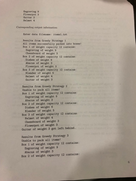 Solved 2 Implementation (75%) Each student will individually | Chegg.com