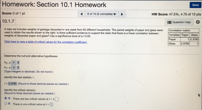 Solved Homework Section 10 1 Homework Score 0 Of 1 Pt