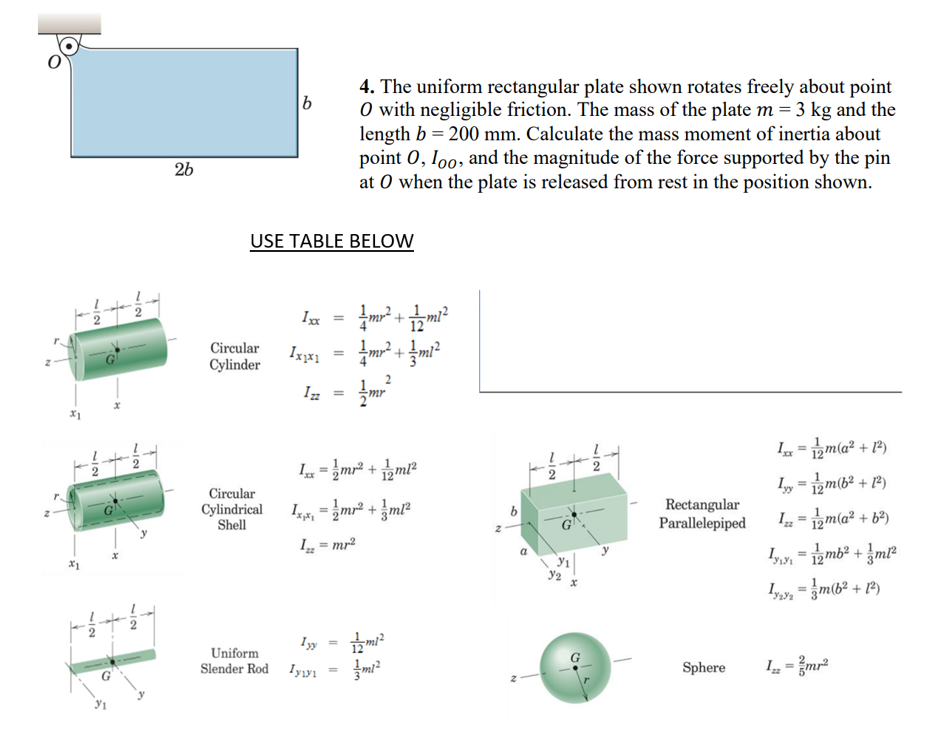 Solved Help Me Answer This “fixed Axis Rotation Rigid Body 