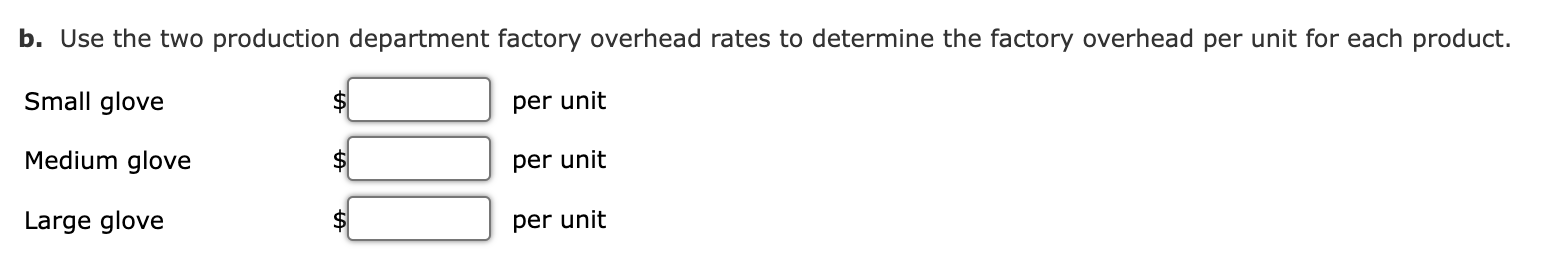 Solved Multiple production department factory overhead rate | Chegg.com