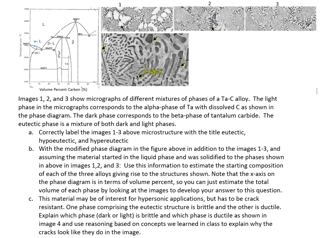 Images 1,2 , and 3 show micrographs of different | Chegg.com