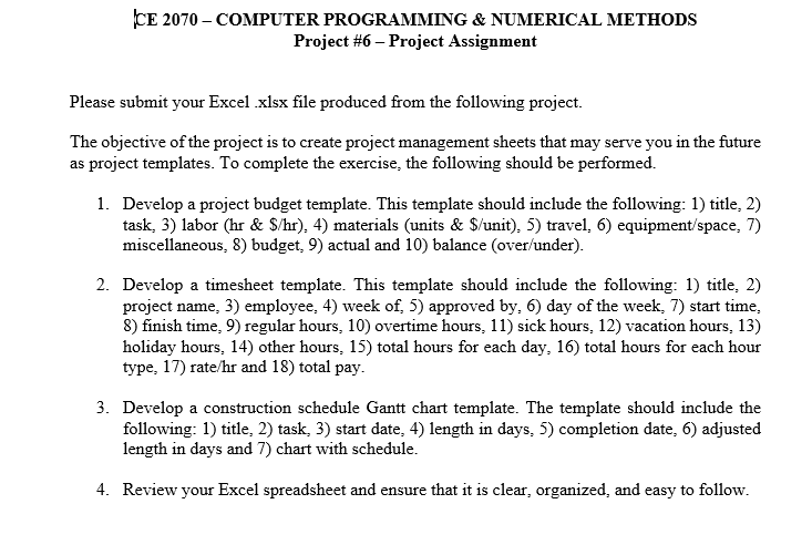 ICE 2070 - COMPUTER PROGRAMMING & NUMERICAL METHODS | Chegg.com