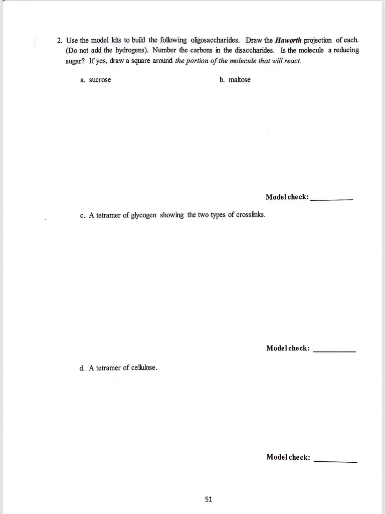 Solved 2. Use the model kits to build the following | Chegg.com