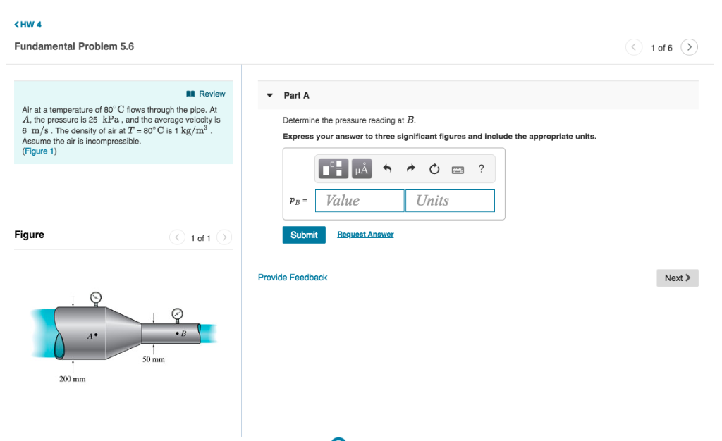 Solved KHW 4 Fundamental Problem 5.6 1 of 6 Review Part A | Chegg.com Solved KHW 4 Fundamental Problem 5.6 1 of 6 Review Part A | Chegg.com