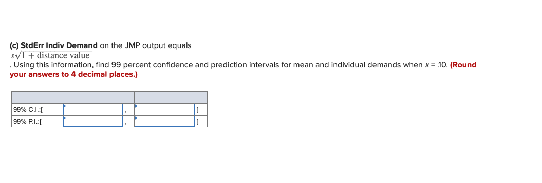 Solved The following partial JMP regression output for the | Chegg.com