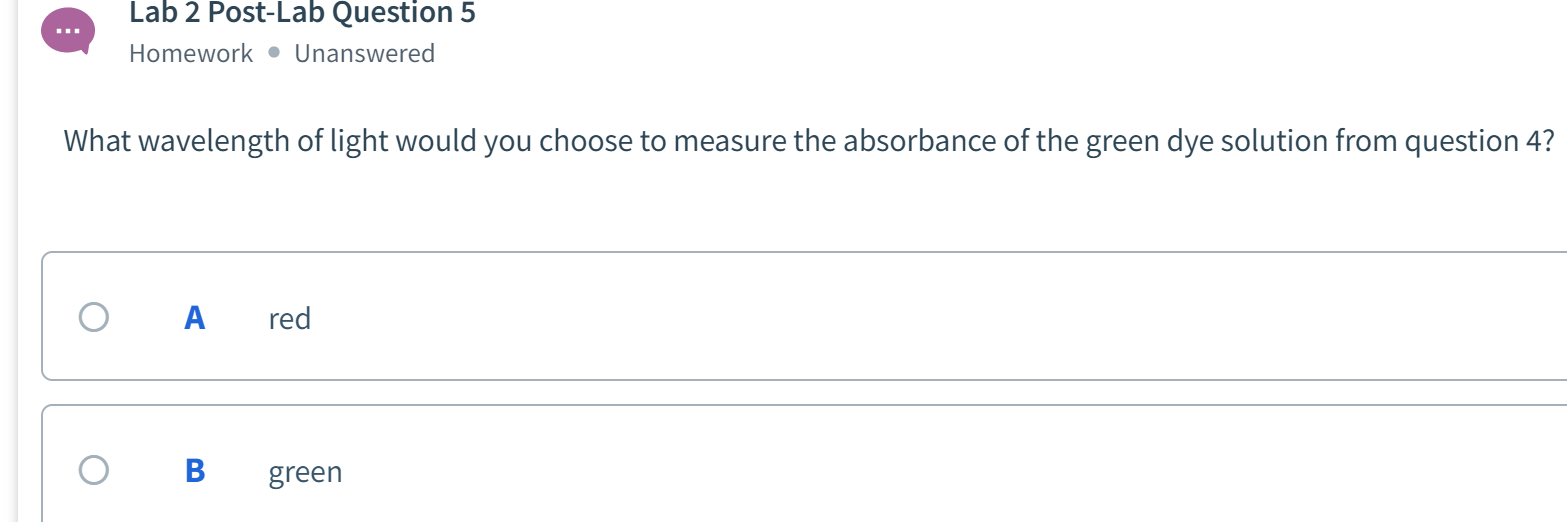 Solved Lab 2 Post-Lab Question 4 Homework • Unanswered If a | Chegg.com Solved Lab 2 Post-Lab Question 4 Homework • Unanswered If a | Chegg.com