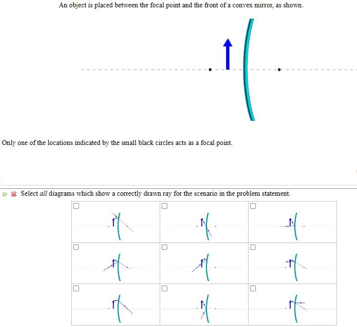 Solved An object is placed between the focal point and the | Chegg.com