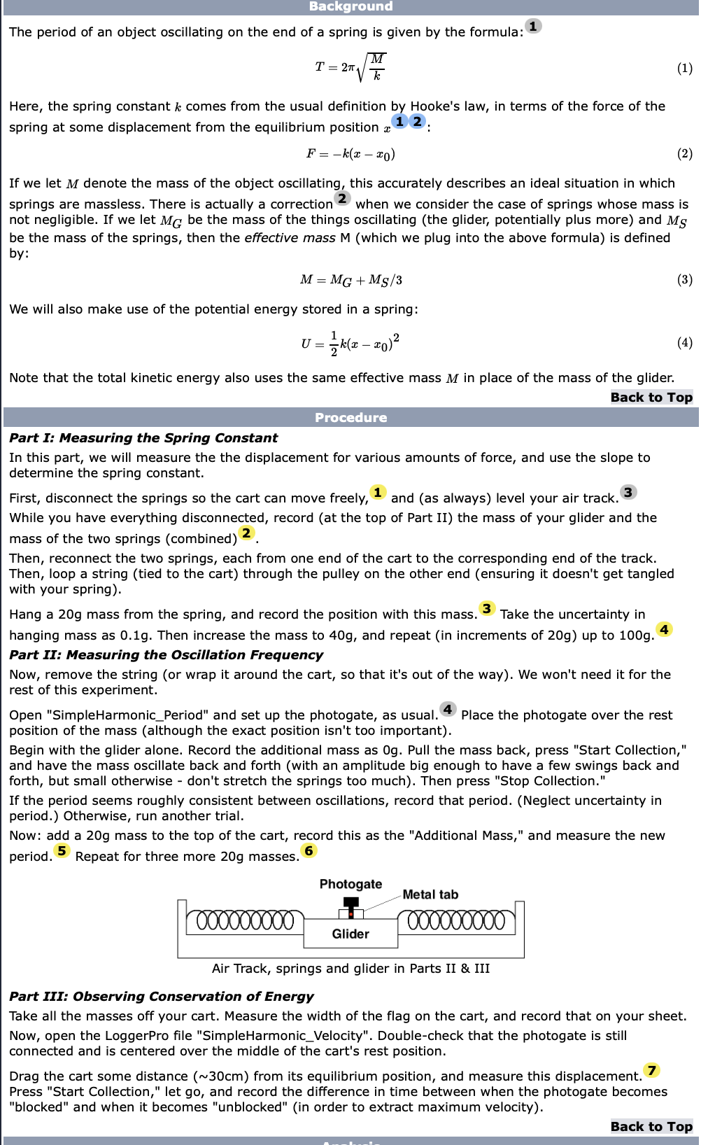 Solved The period of an object oscillating on the end of a | Chegg.com