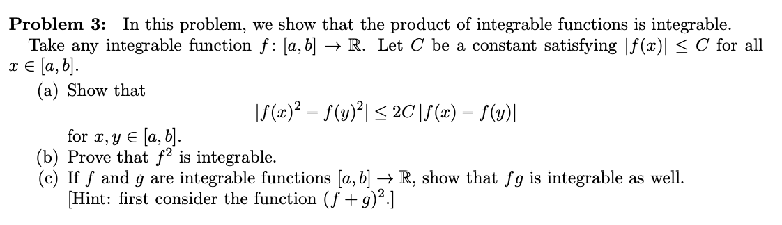 Solved Problem 3: In this problem, we show that the product | Chegg.com