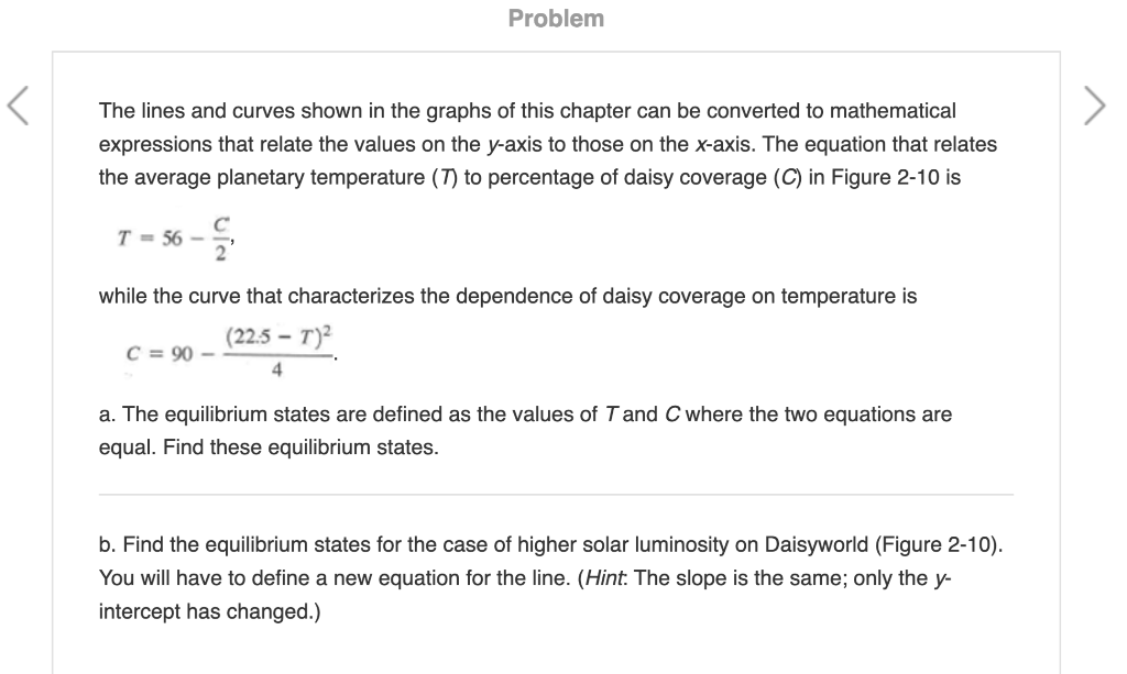Problem The lines and curves shown in the graphs of | Chegg.com