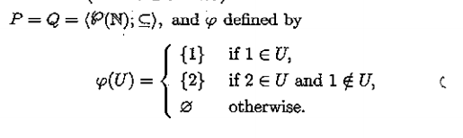 Solved , then check this map is order-preserving or not? | Chegg.com