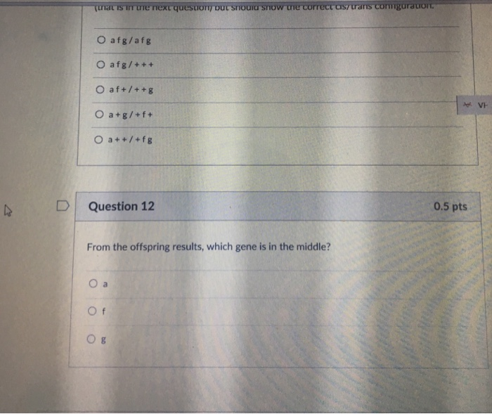 Solved For questions 4-7, the C. elegans dumpy (D) gene and | Chegg.com