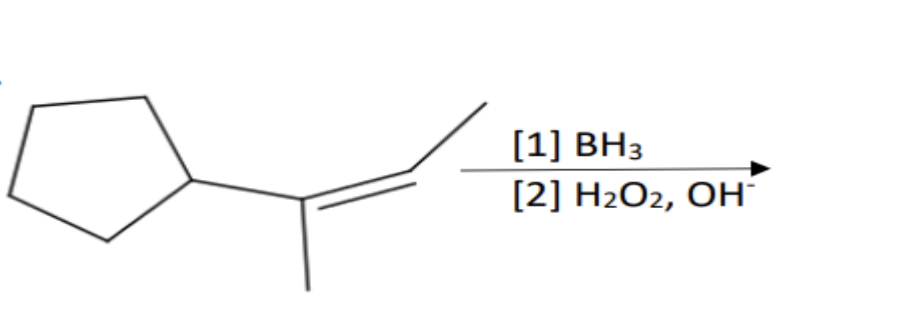 Solved [2]H2O2,OH− [1] BH3 | Chegg.com