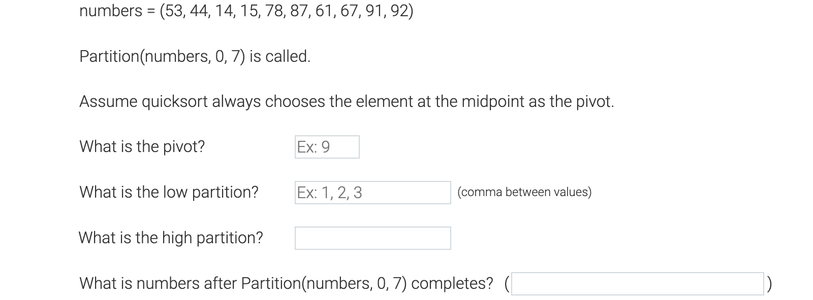 Solved numbers | Chegg.com