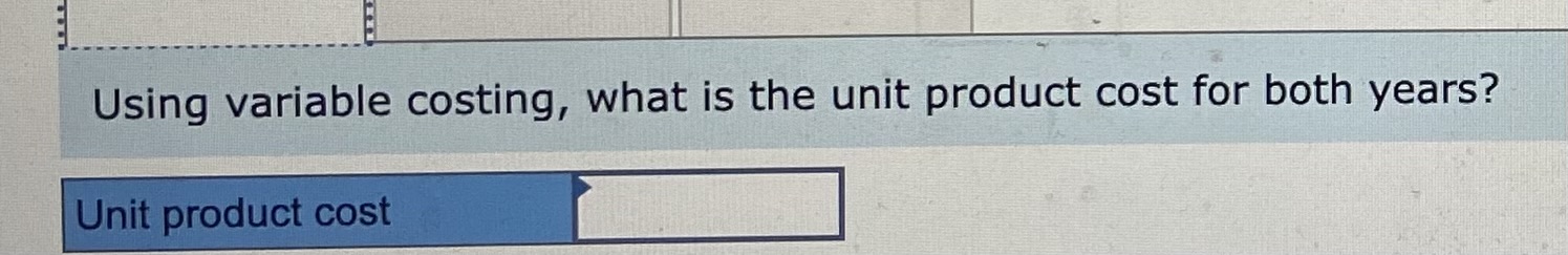 Solved $3 per unit variable; $249,000 fixed each year. The | Chegg.com