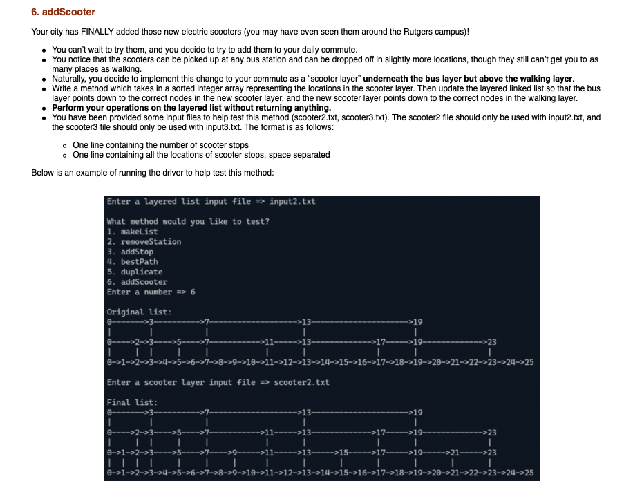 Solved Overview You’ve just moved into a new city, and | Chegg.com
