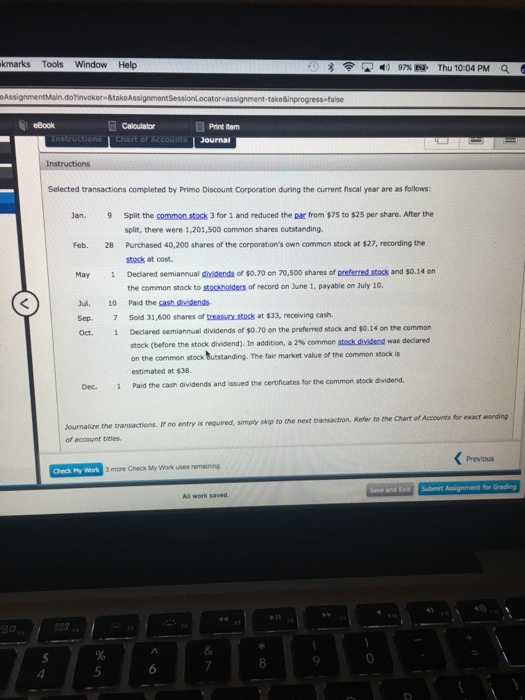 Solved kmarks Tools Window Help Thu 10:04 PM AssignmentMain | Chegg.com