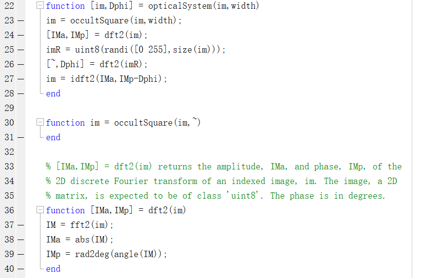 Complete the occultSquare, gerchbergSaxton, and | Chegg.com