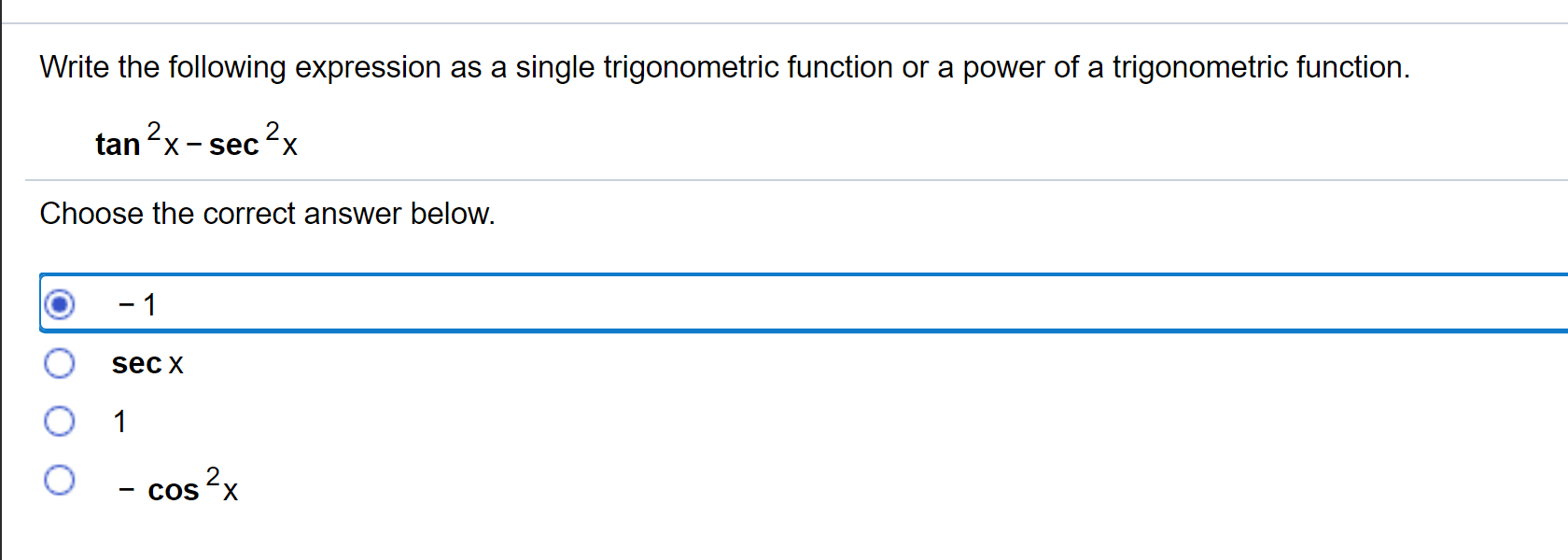 Solved Write the following expression as a single | Chegg.com