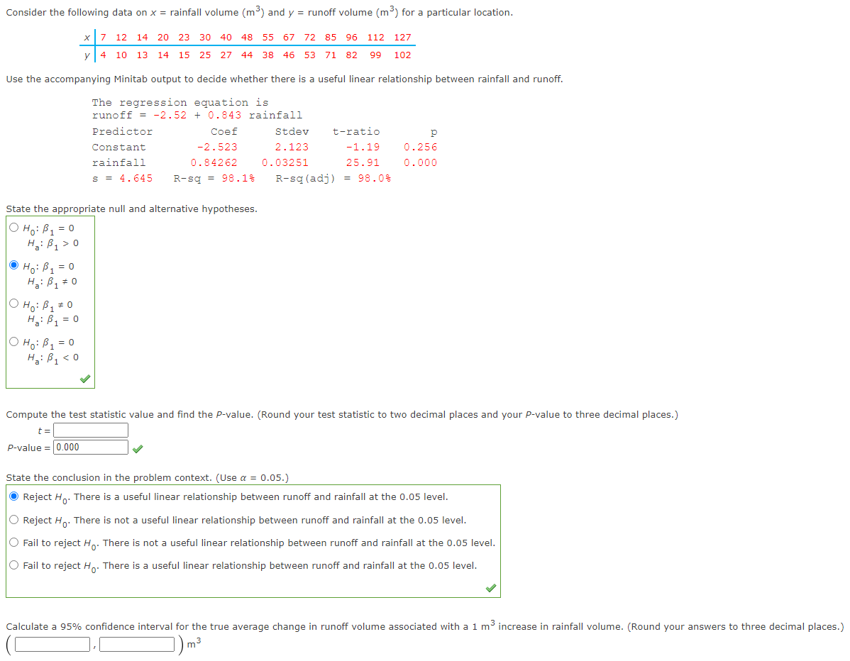 Solved State the appropriate null and alternative | Chegg.com