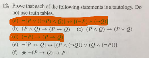 Solved 2. Prove that each of the following statements is a | Chegg.com