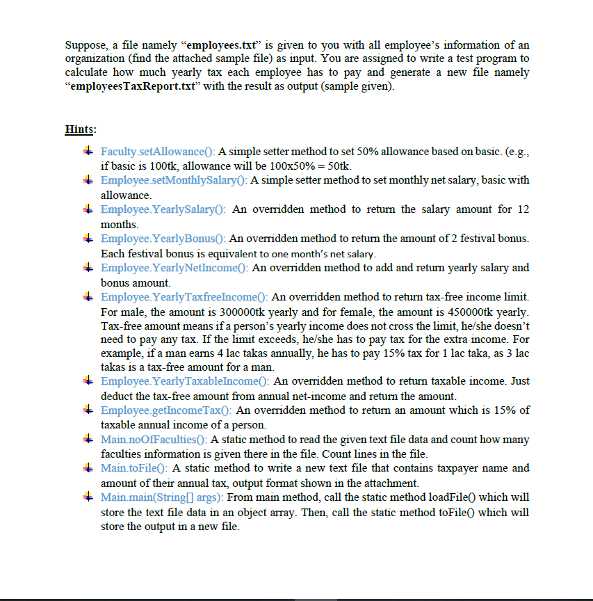 Solved Salary Implement the following UML class diagrams: | Chegg.com