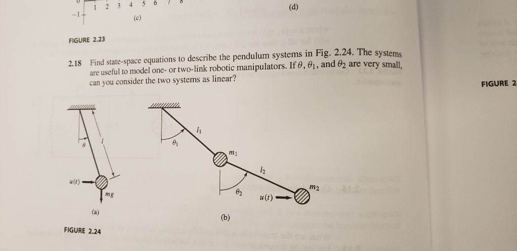 Solved 1 2 3 4 5 6 7 Lt Figure 2 23 2 18 Find State Space