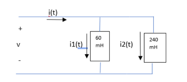 Solved b. The initial values of the current i1 and i2 in the | Chegg.com