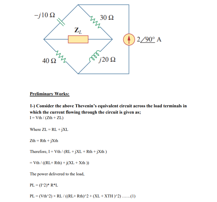 Solved -j1022 30 22 www ZL 2/90° A / ell 4022 j20 Ω w | Chegg.com