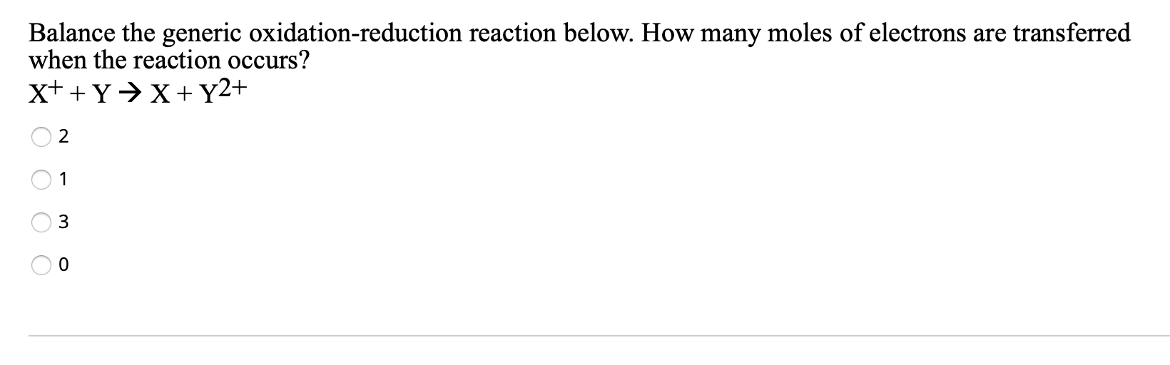 Solved Balance the generic oxidation-reduction reaction | Chegg.com