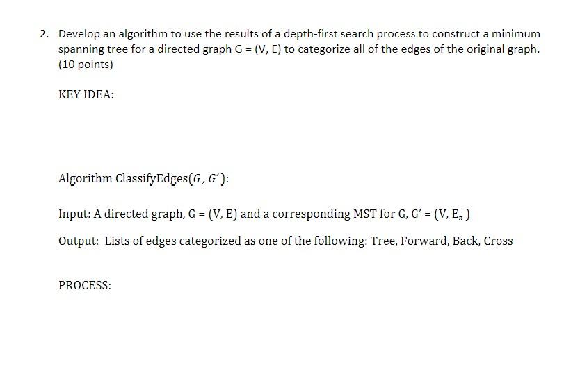 Solved Please write the process in psuedo code and the key | Chegg.com