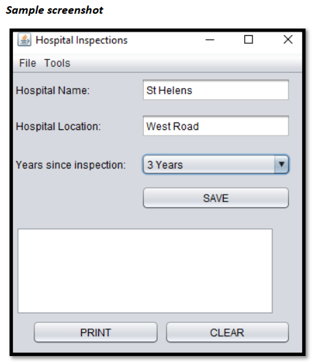 Solved Need help with a GUI application Given | Chegg.com