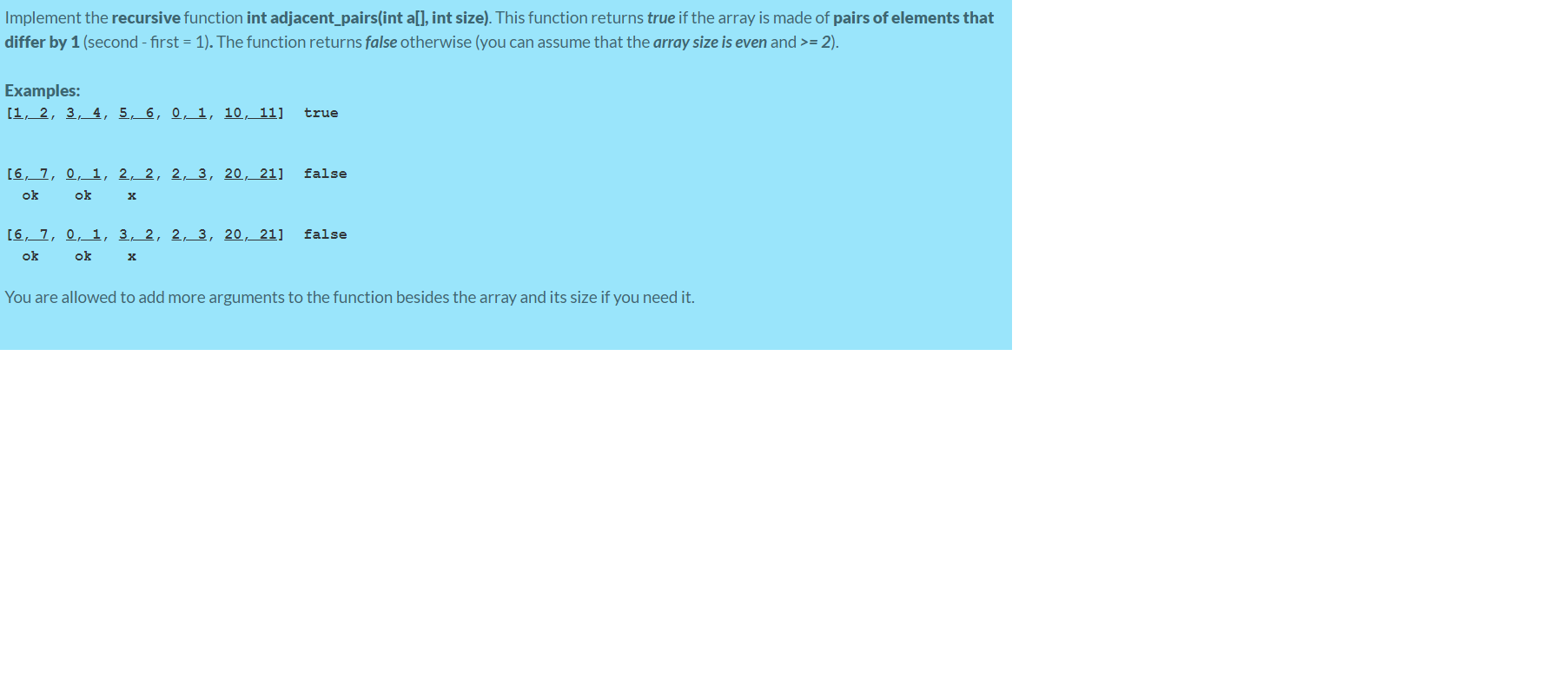 Solved Implement the recursive function int | Chegg.com