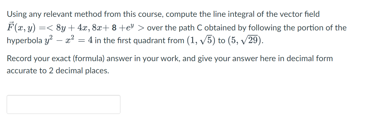 Solved Using any relevant method from this course, compute | Chegg.com