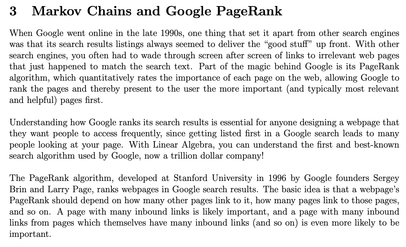 When Google went online in the late 1990s, one thing | Chegg.com
