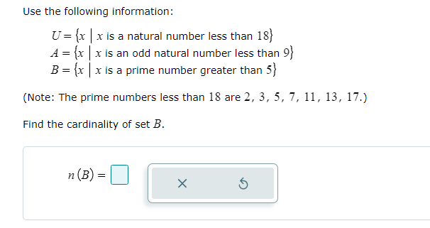 Solved Use the following information: ﻿is a natural number | Chegg.com