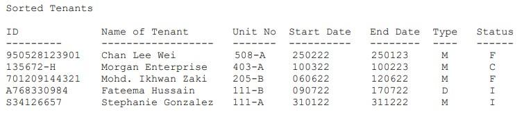 Solved C++ Program (the header start with | Chegg.com