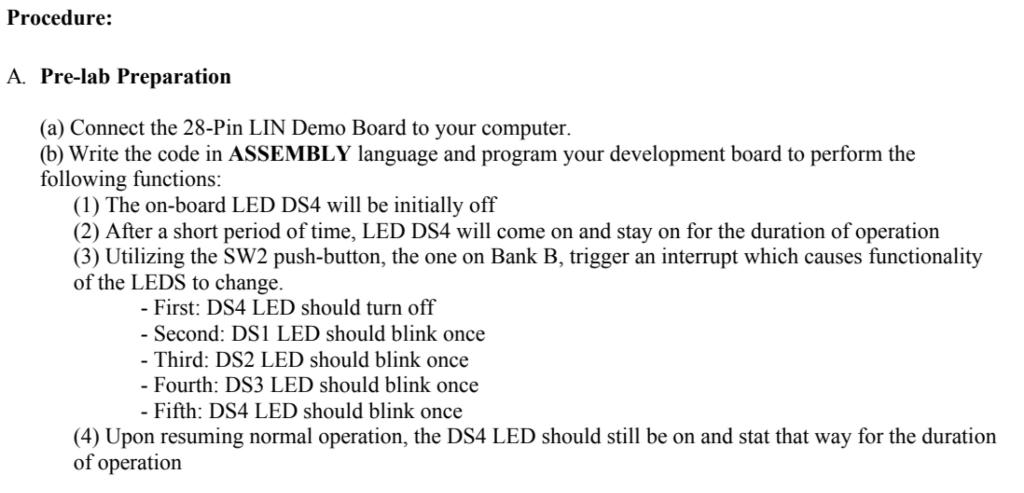 Solved To be done in the assembly language, using a | Chegg.com
