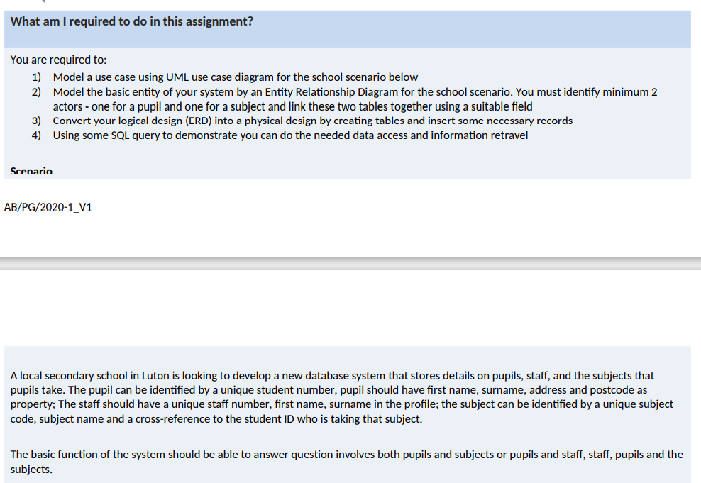 Solved What am I required to do in this assignment? You are | Chegg.com