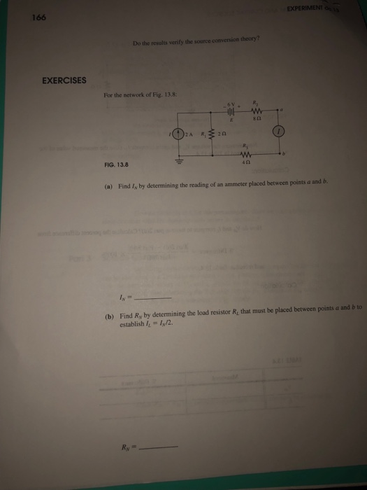 Solved Part 2 Determining Rw and I (a) Construct the network | Chegg.com