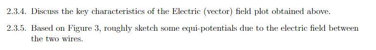 Solved 8.3. Visualize this electric field in the plane of | Chegg.com