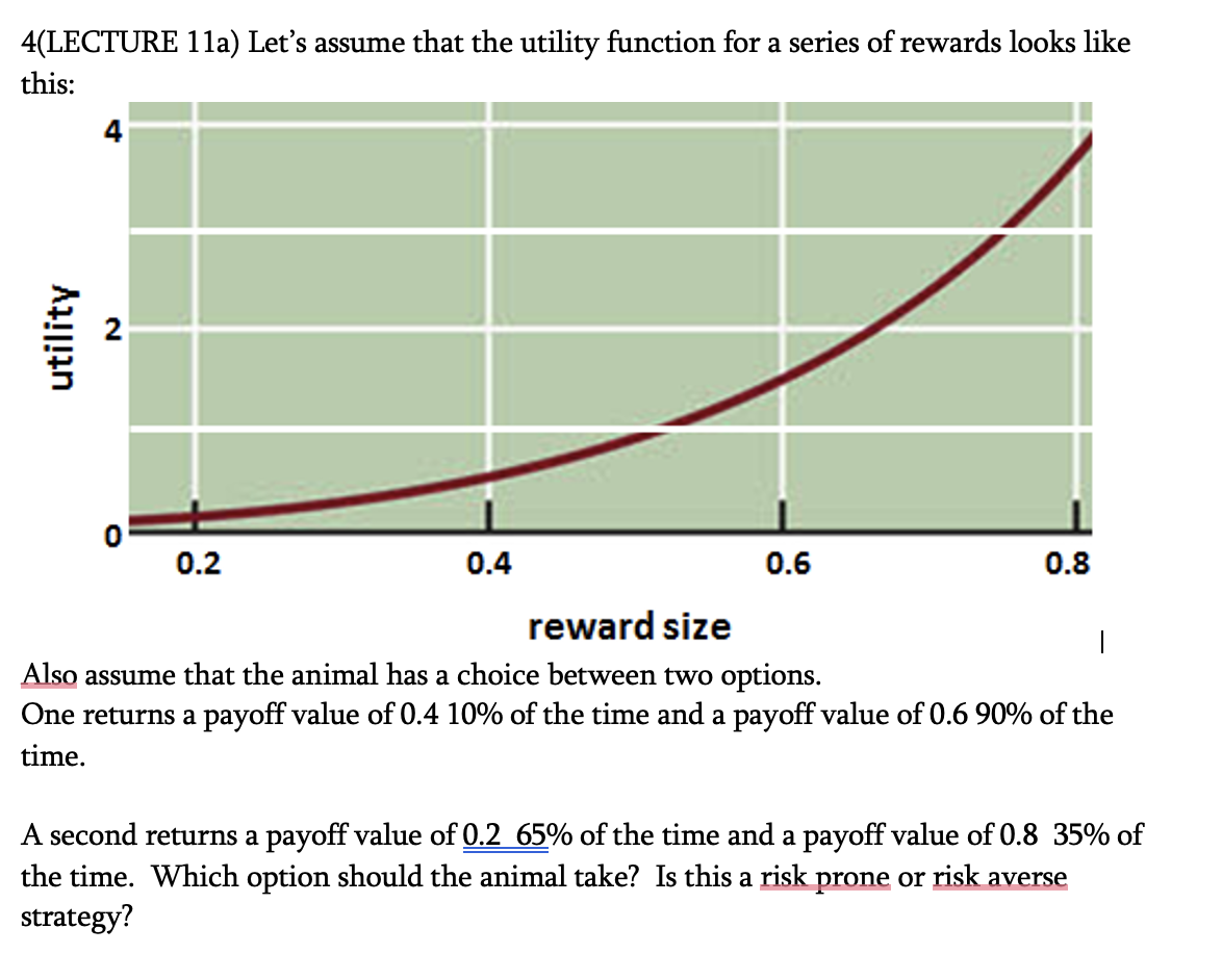 Solved Let's assume that the utility function for a series | Chegg.com