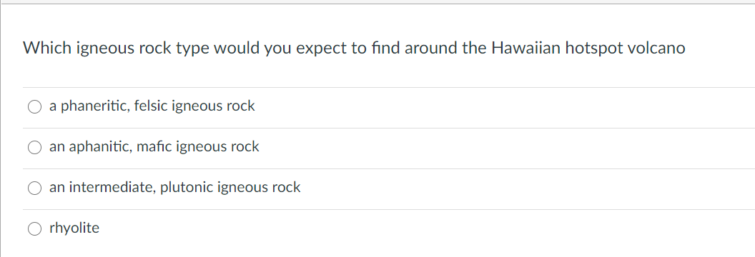 Solved A gabbro sill would form inside the Earth O at the | Chegg.com