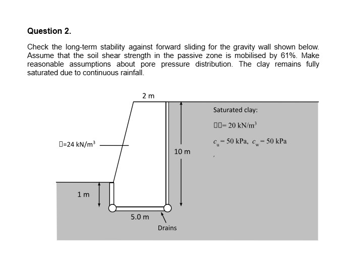 Solved Question 2. ﻿Check the long-term stability against | Chegg.com
