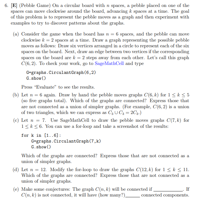 Create examples to illustrate definitions and | Chegg.com
