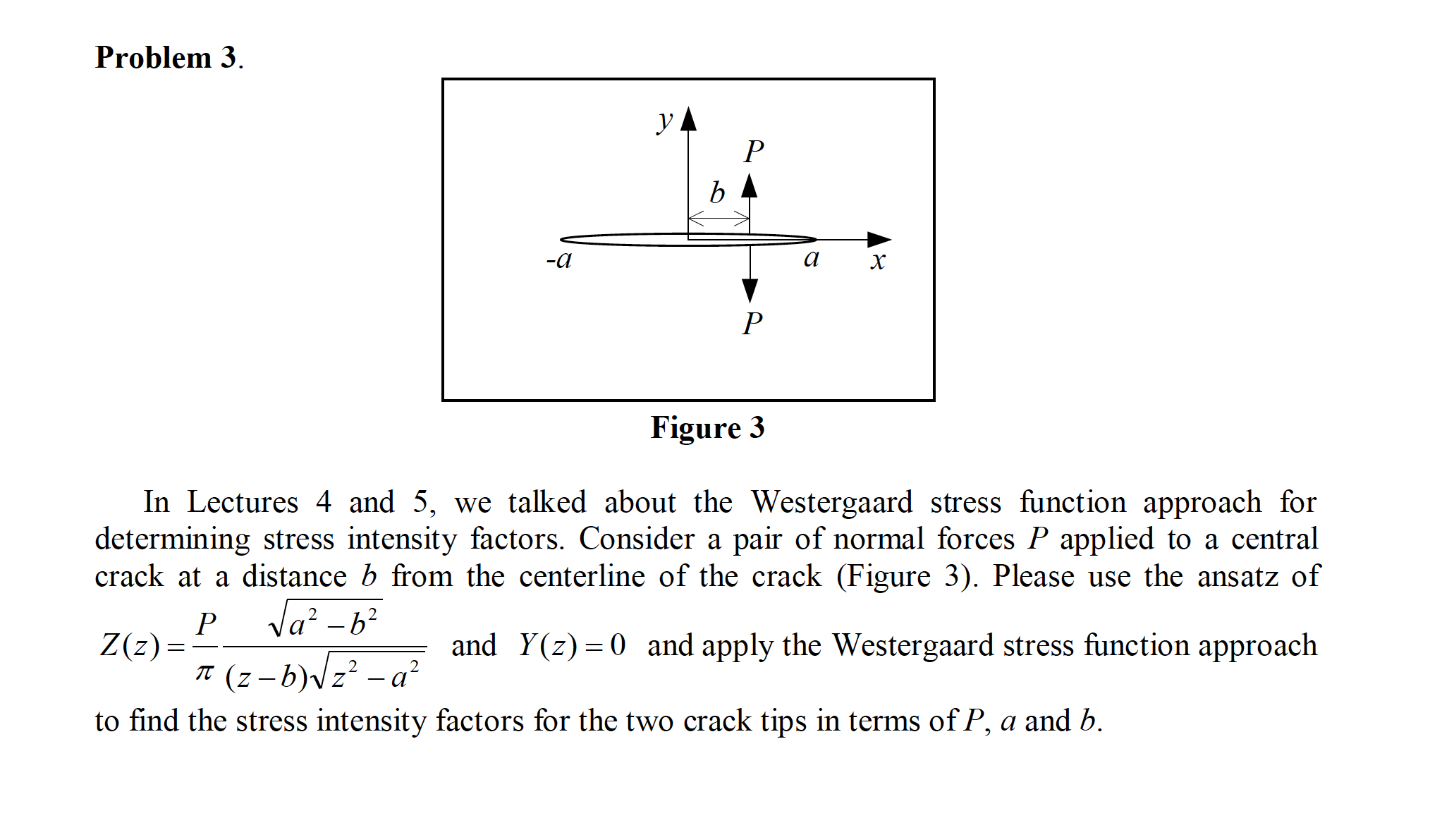 Solved Problem 3. In Lectures 4 and 5, we talked about the | Chegg.com