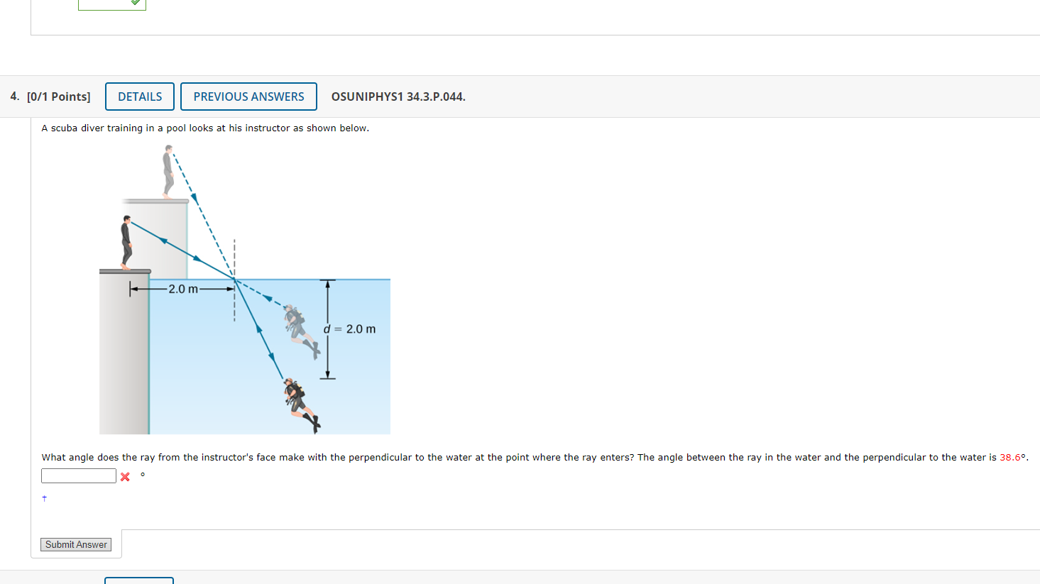 Solved 4. [0/1 Points] DETAILS PREVIOUS ANSWERS OSUNIPHYS1 | Chegg.com