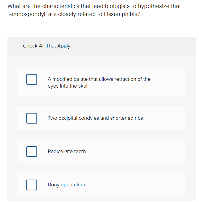 Solved What are the characteristics that lead biologists to | Chegg.com